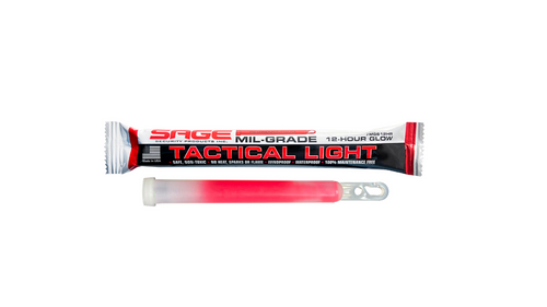 Military Grade Tactical Light Stick - 6" Red | NEW SAGE WEBSITE