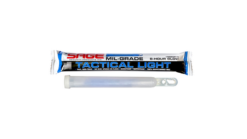 Military Grade Tactical Light Stick - 6" Blue | NEW SAGE WEBSITE