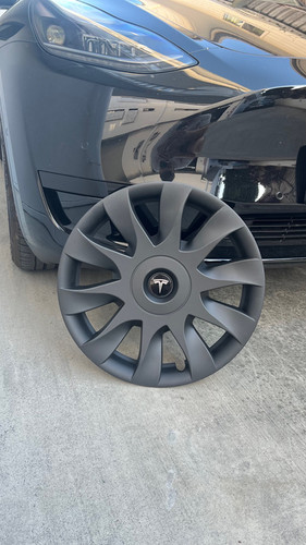 V.2 Tesla Model 3 R18 Hubcaps | Mytesla Biz