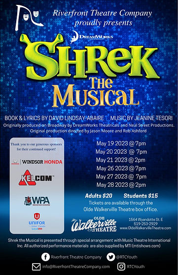 Shrek: The Musical | Windsor, Ontario