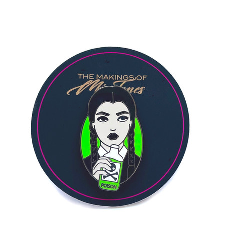 Wednesday Enamel Pin | Mysite 1