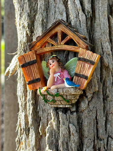 Fairy Charlotte in window | the-magic-fairy-tree