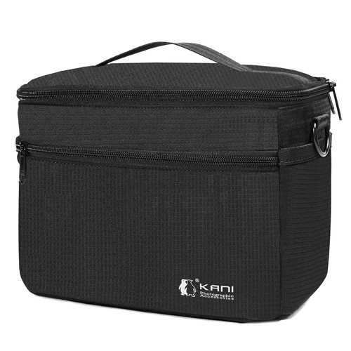 Inner Camera Bag AC-017L Black | ロカ・デザイン -KANI正規代理店-