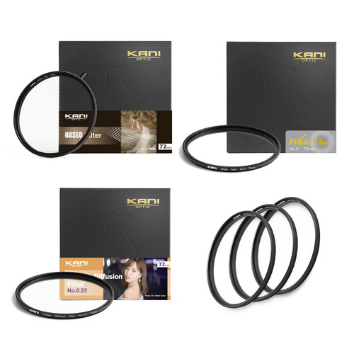 HASEO Portrait basic circle filter set 72mm | ロカ・デザイン -KANI正規代理店-