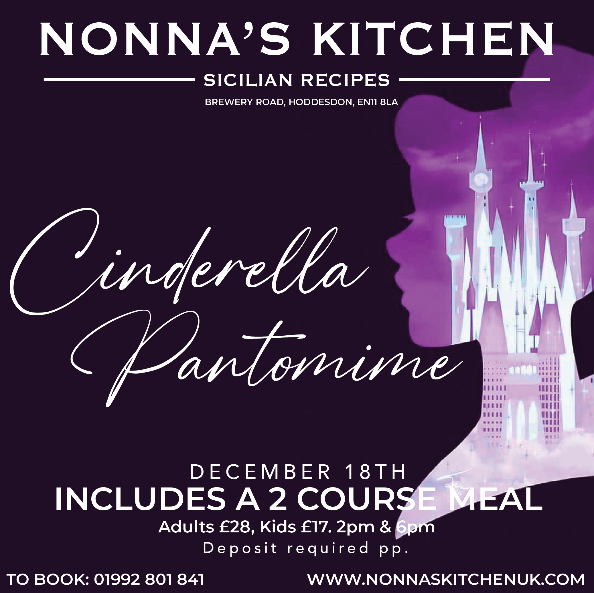 Cinderella Pantomime | Nonna's Kitchen