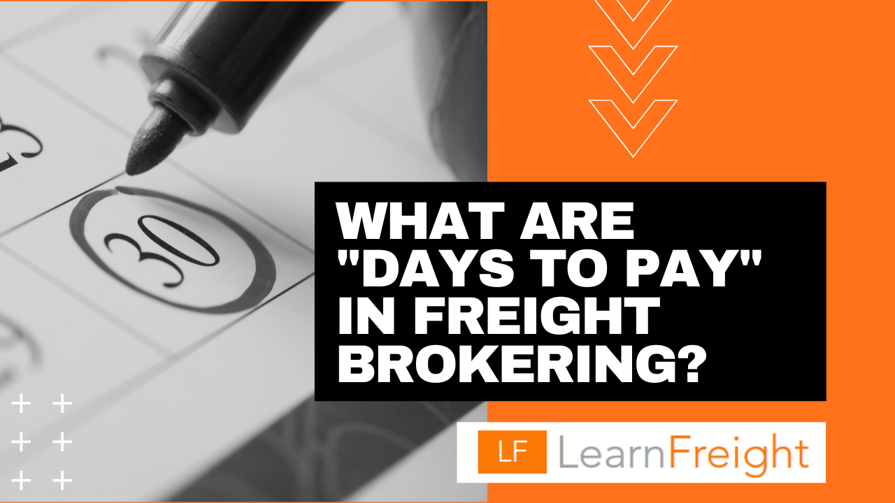 Days To Pay In Freight Brokering Blog days-to-pay-in-freight-brokering-blog