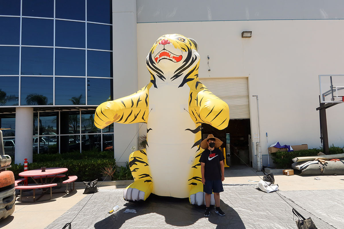 Giant Inflatable Tiger | Los Angeles, CA