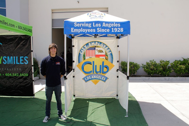 Custom 5x5 Canopy | Los Angeles, CA