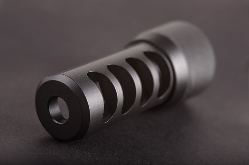 warrior muzzle brake, self timing brake