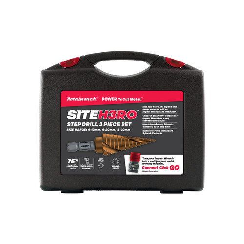 Rotabroach Siteh3ro Step Drill kit | Specialist Cutting Tools