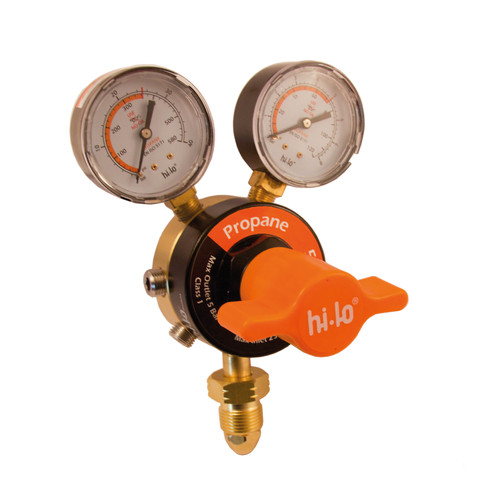 Hi-Lo UK Two Stage 2 Gauge Propane 5 Bar Regulator