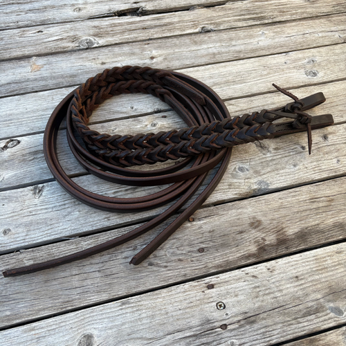 Braided Split Reins | Kay Equine