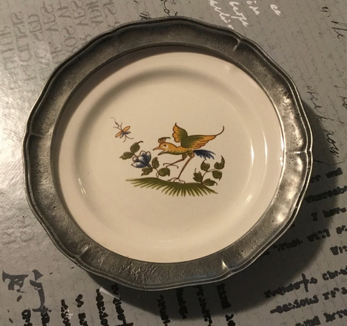 Pewter Rim Plate | Popup France