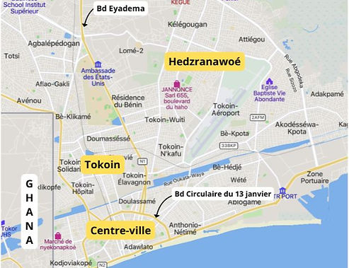 Les Quartiers Lomé Accueil