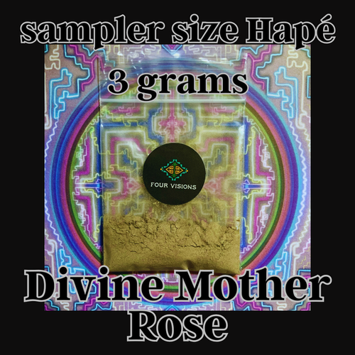 Nukini Divine Mother Rose Amazonian Hapé - FOUR VISIONS - 3 gram ...