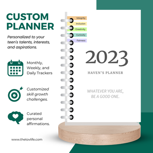 Custom Student Planner | The Tov Life