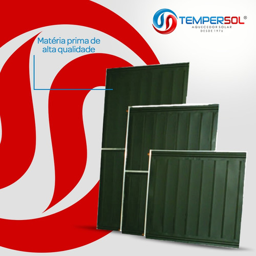 coletor solar Inox 2x1 vert | servicom