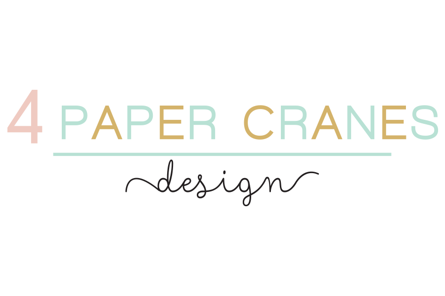 4 Paper Cranes Design- Logos
