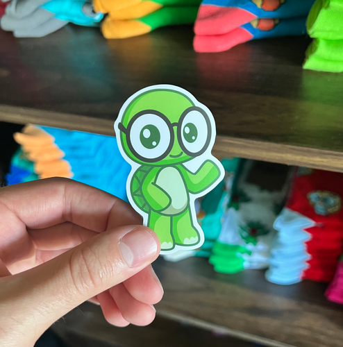 See Turtle Sticker | Wright Foot