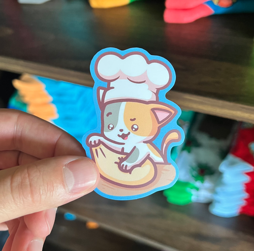 Making Biscuits Sticker | Wright Foot