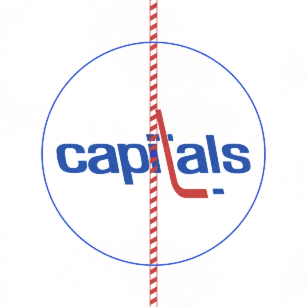 Washington Capitals 1991 Center Ice and Rink Layout | TheFaceoff.net
