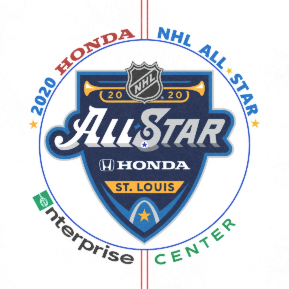 NHL All Star 2020 - St. Louis Center Ice and Rink Layout | TheFaceoff.net