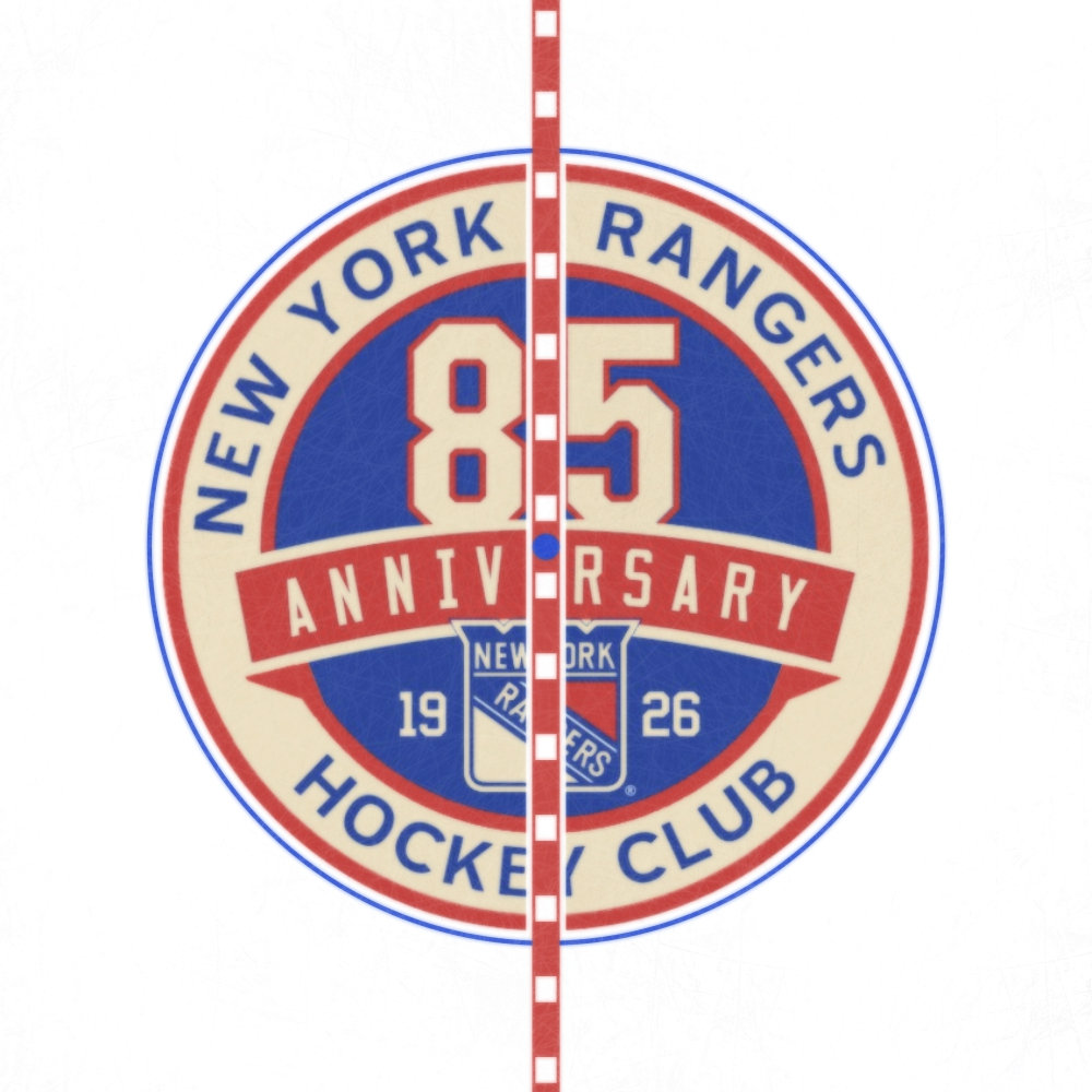 New York Rangers 2011 Center Ice and Rink Layout | TheFaceoff.net