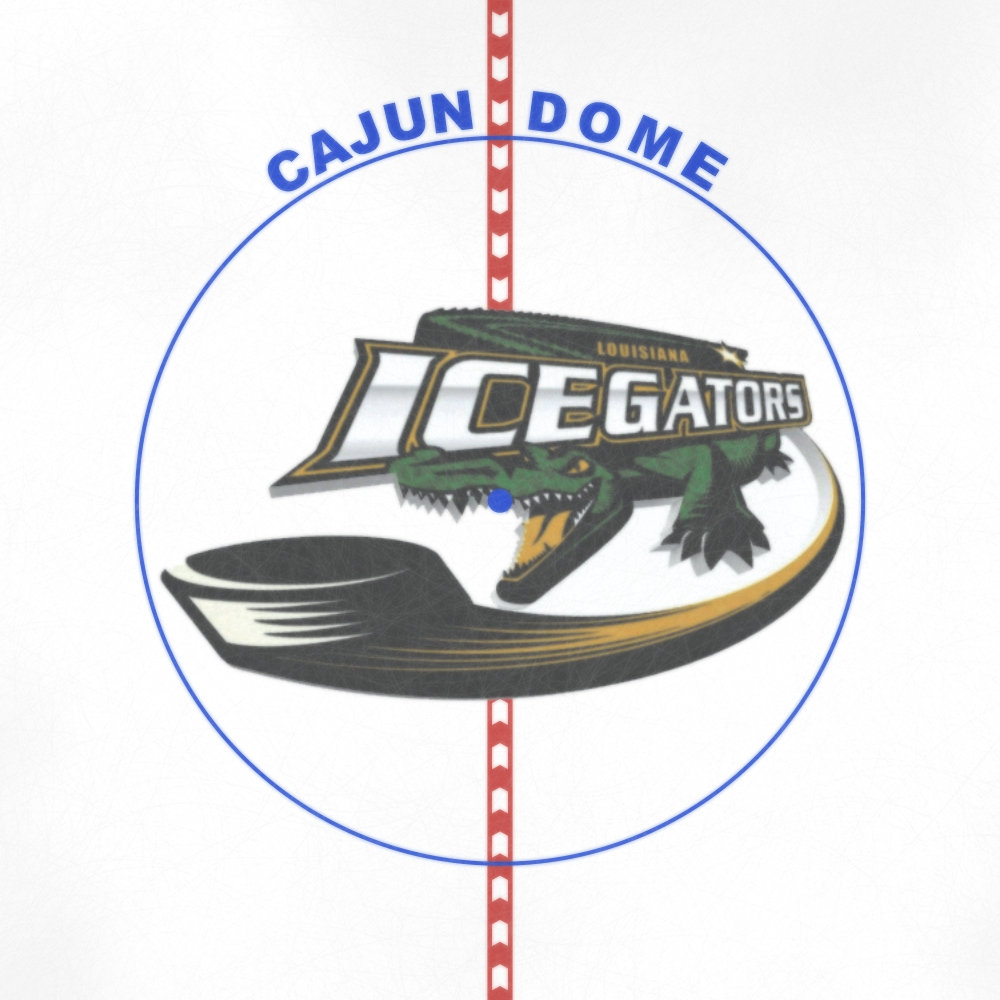 Louisiana IceGators 2013 Center Ice and Rink Layout | TheFaceoff.net