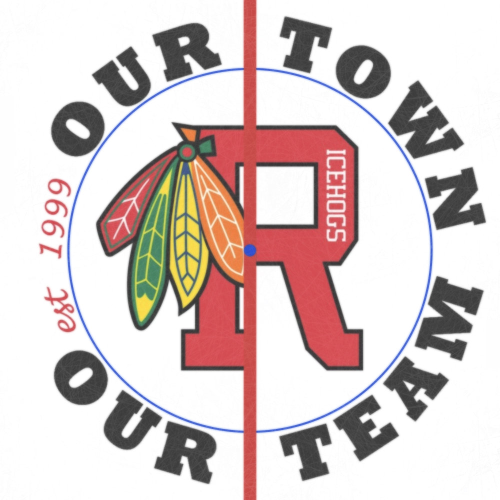 Rockford IceHogs 2021 Center Ice and Rink Layout | TheFaceoff.net