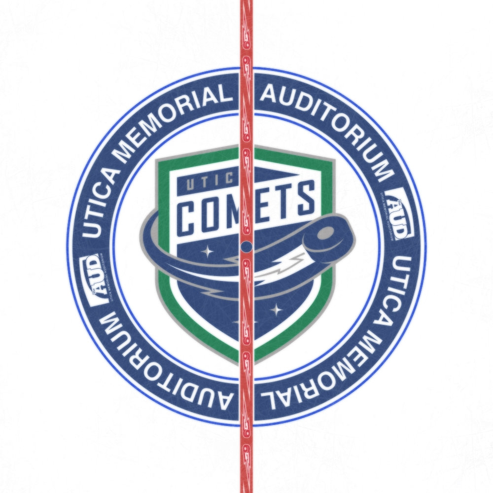 Utica Comets 2015 Center Ice and Rink Layout | TheFaceoff.net
