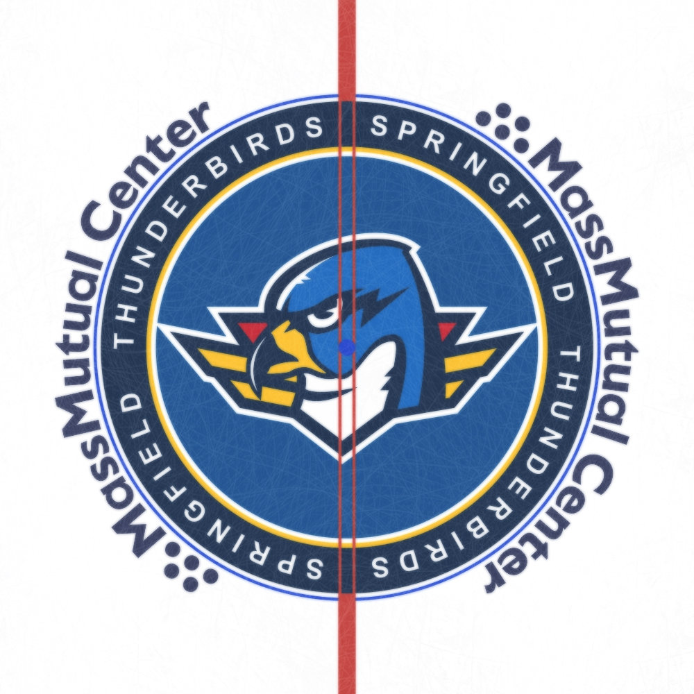 Springfield Thunderbirds 2020 Center Ice and Rink Layout | TheFaceoff.net