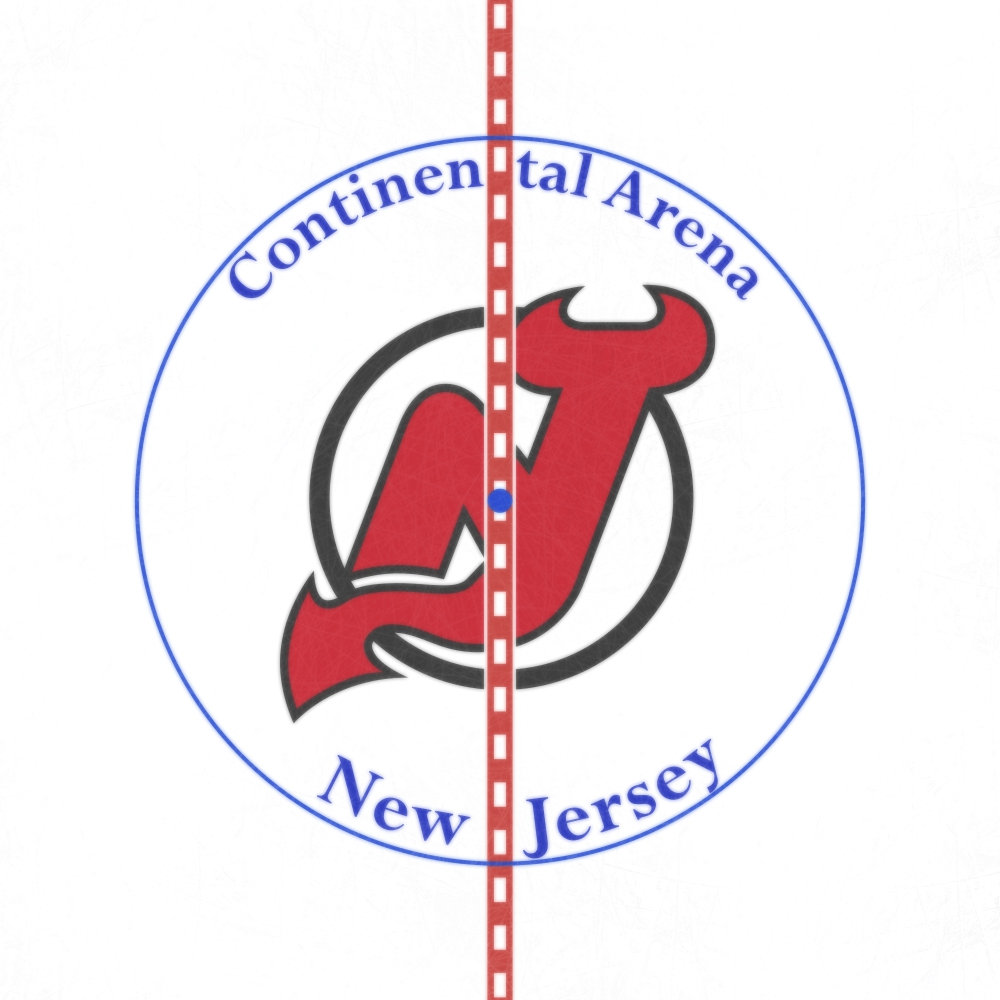 New Jersey Devils 2002 Playoffs Center Ice and Rink Layout | TheFaceoff.net