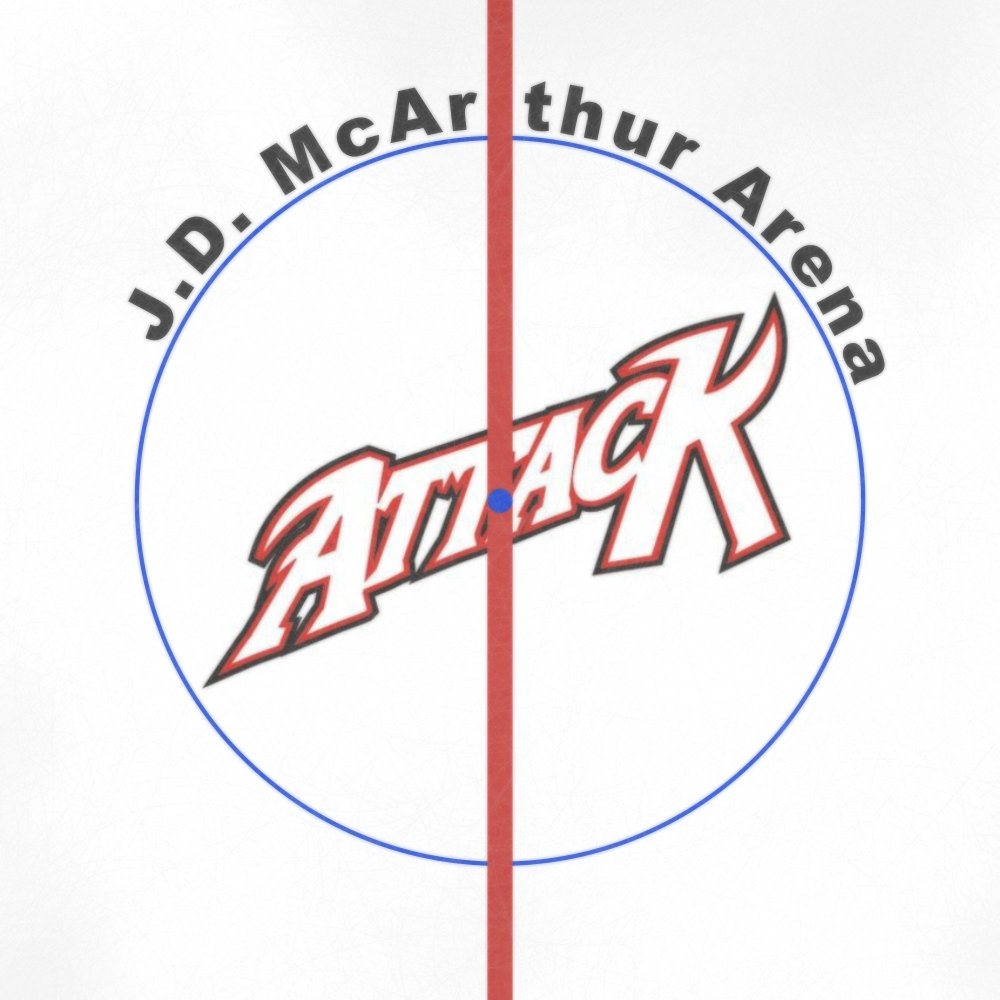 Owen Sound Attack 2013 Center Ice and Rink Layout | TheFaceoff.net