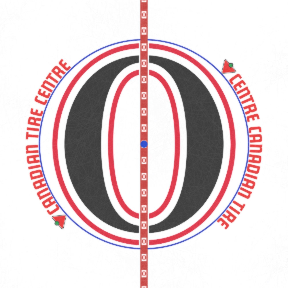 Ottawa Senators 2018 Center Ice and Rink Layout | TheFaceoff.net