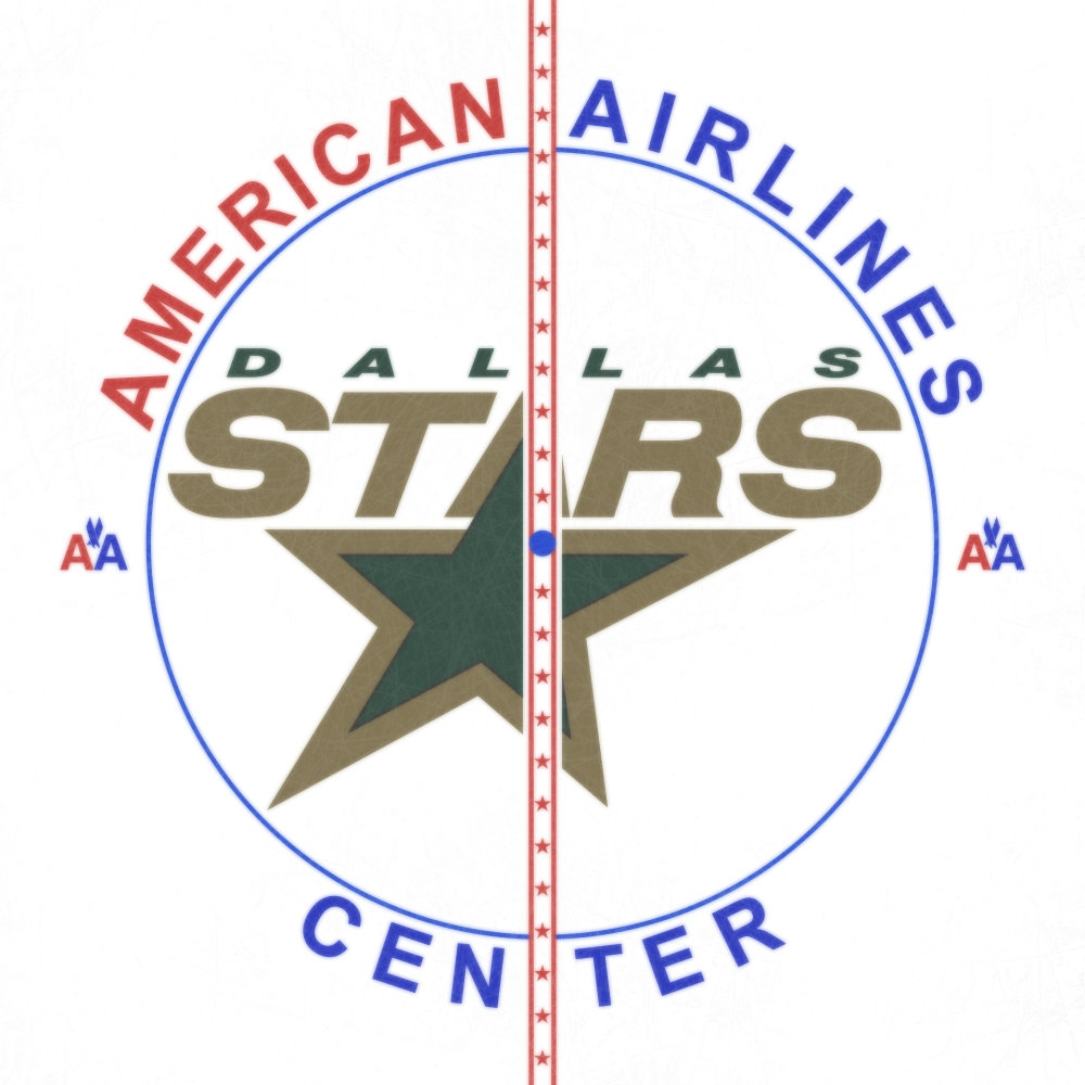 Dallas Stars 2011 Center Ice and Rink Layout | TheFaceoff.net