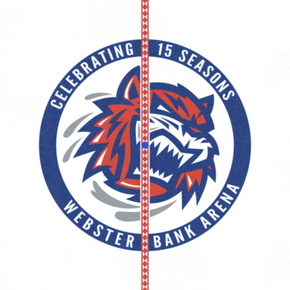 Bridgeport Sound Tigers 2016 Center Ice and Rink Layout | TheFaceoff.net