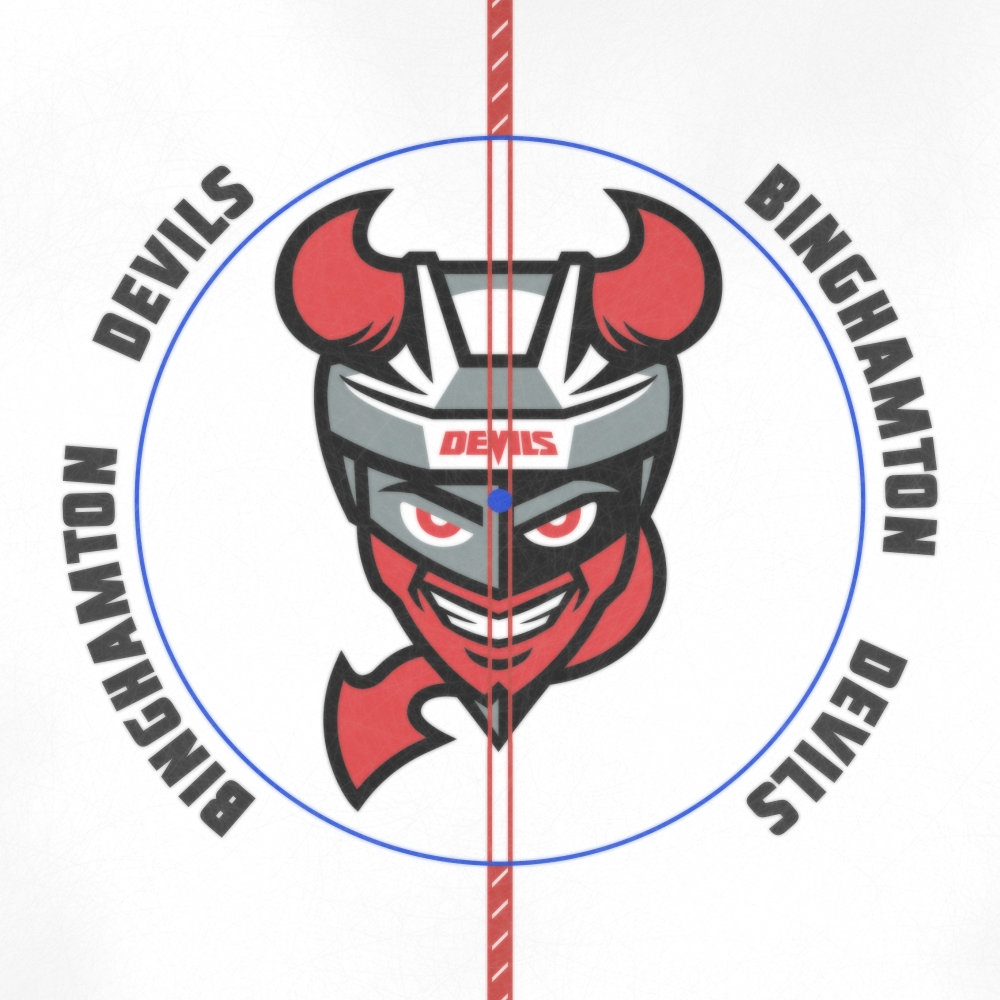 Binghamton Devils 2019 Center Ice and Rink Layout | TheFaceoff.net