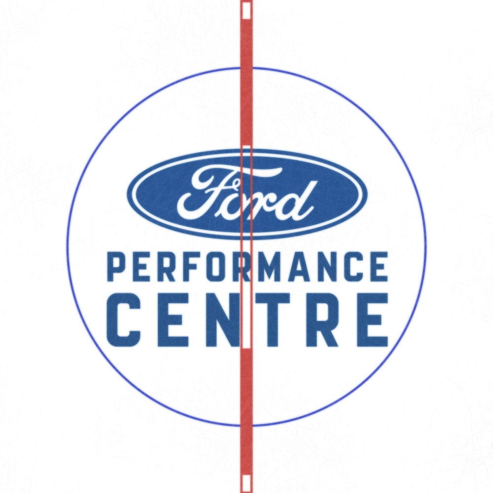 Toronto Maple Leafs 2022 Practice Rink Center Ice and Rink Layout ...