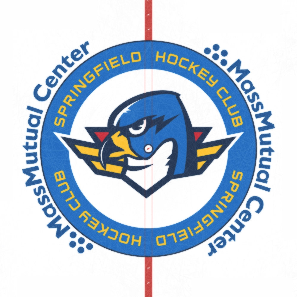 Springfield Thunderbirds 2024 Center Ice and Rink Layout | TheFaceoff.net