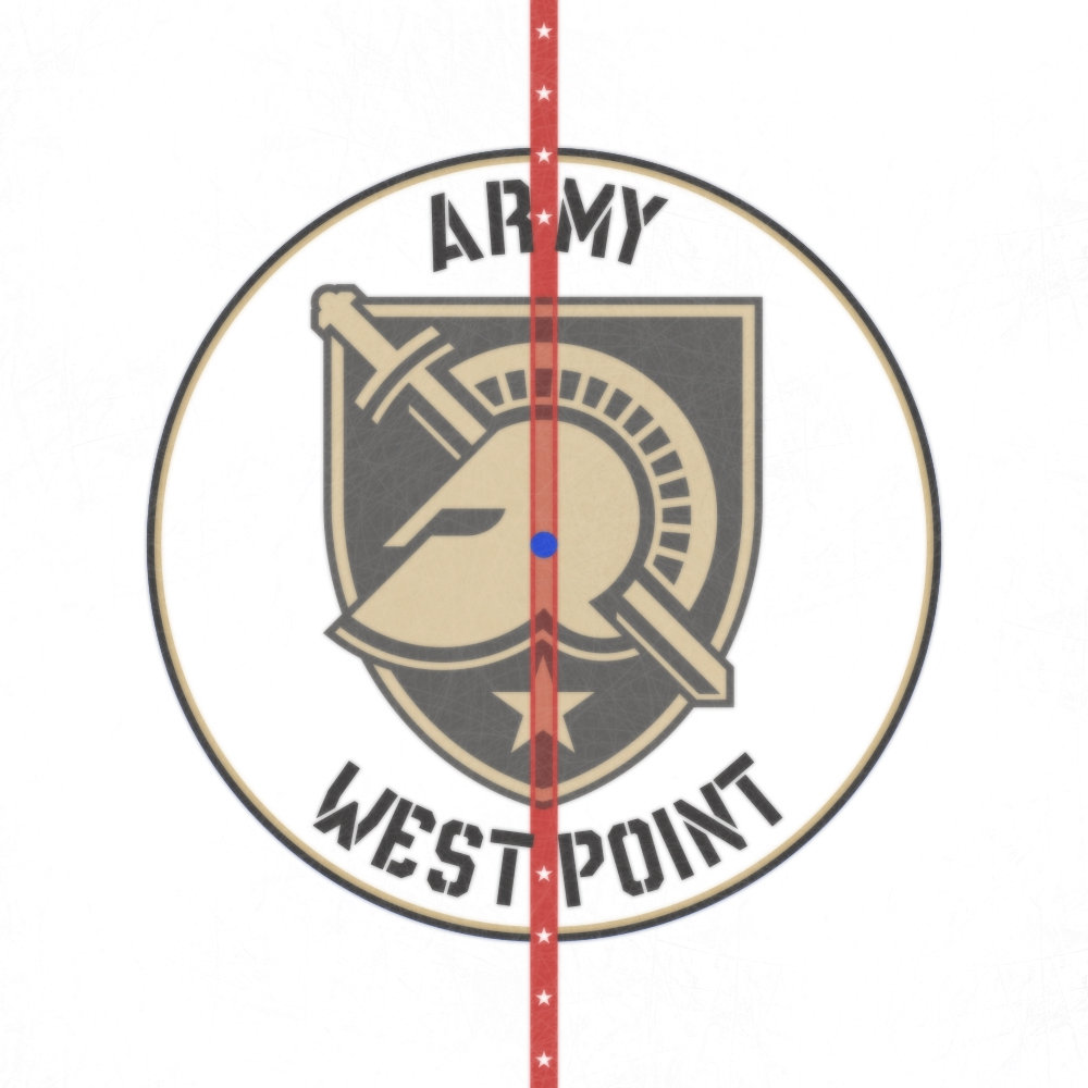 Army Black Knights 2024 Center Ice and Rink Layout | TheFaceoff.net