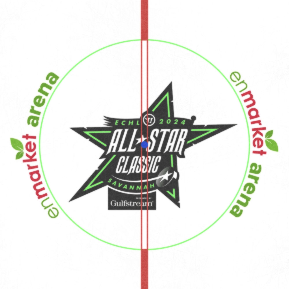 Savannah Ghost Pirates 2024 Center Ice and Rink Layout | TheFaceoff.net