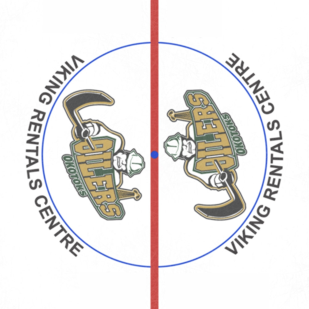 Okotoks Oilers 2025 Center Ice and Rink Layout | TheFaceoff.net