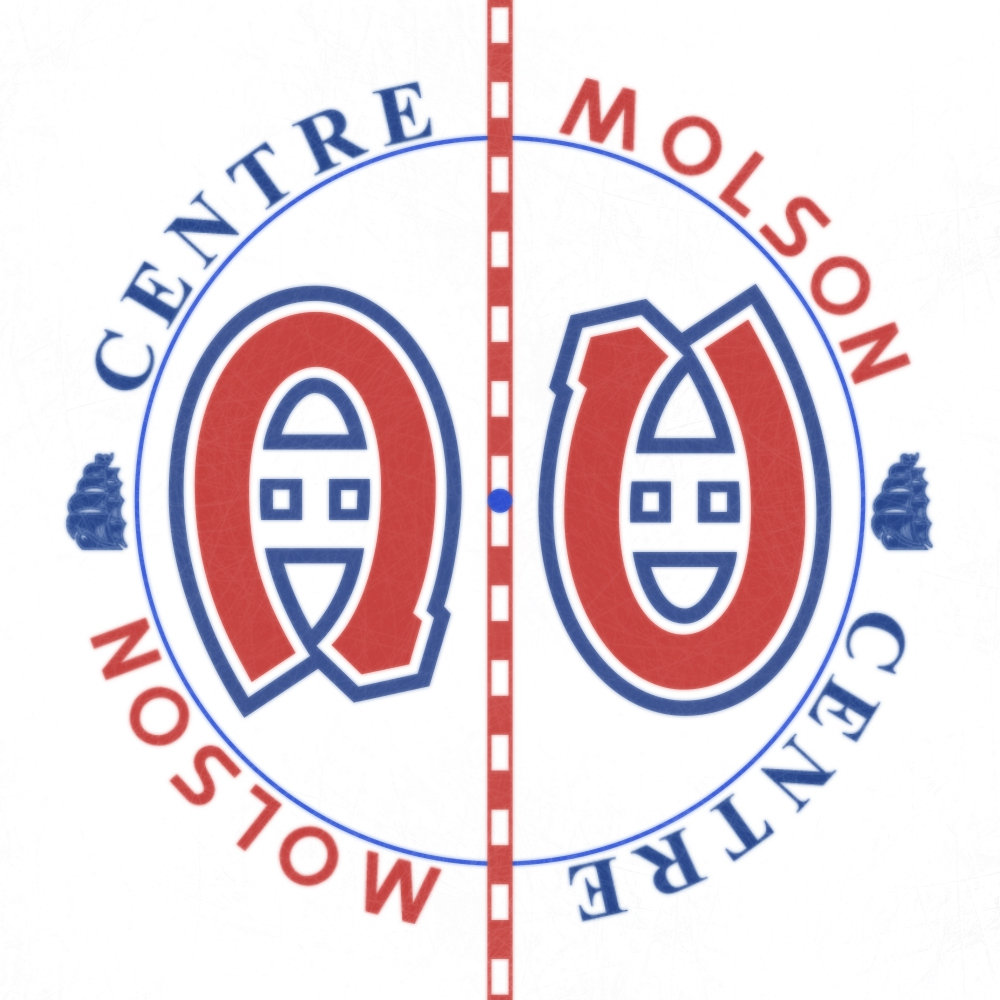 Montreal Canadiens 2000 Center Ice and Rink Layout | TheFaceoff.net