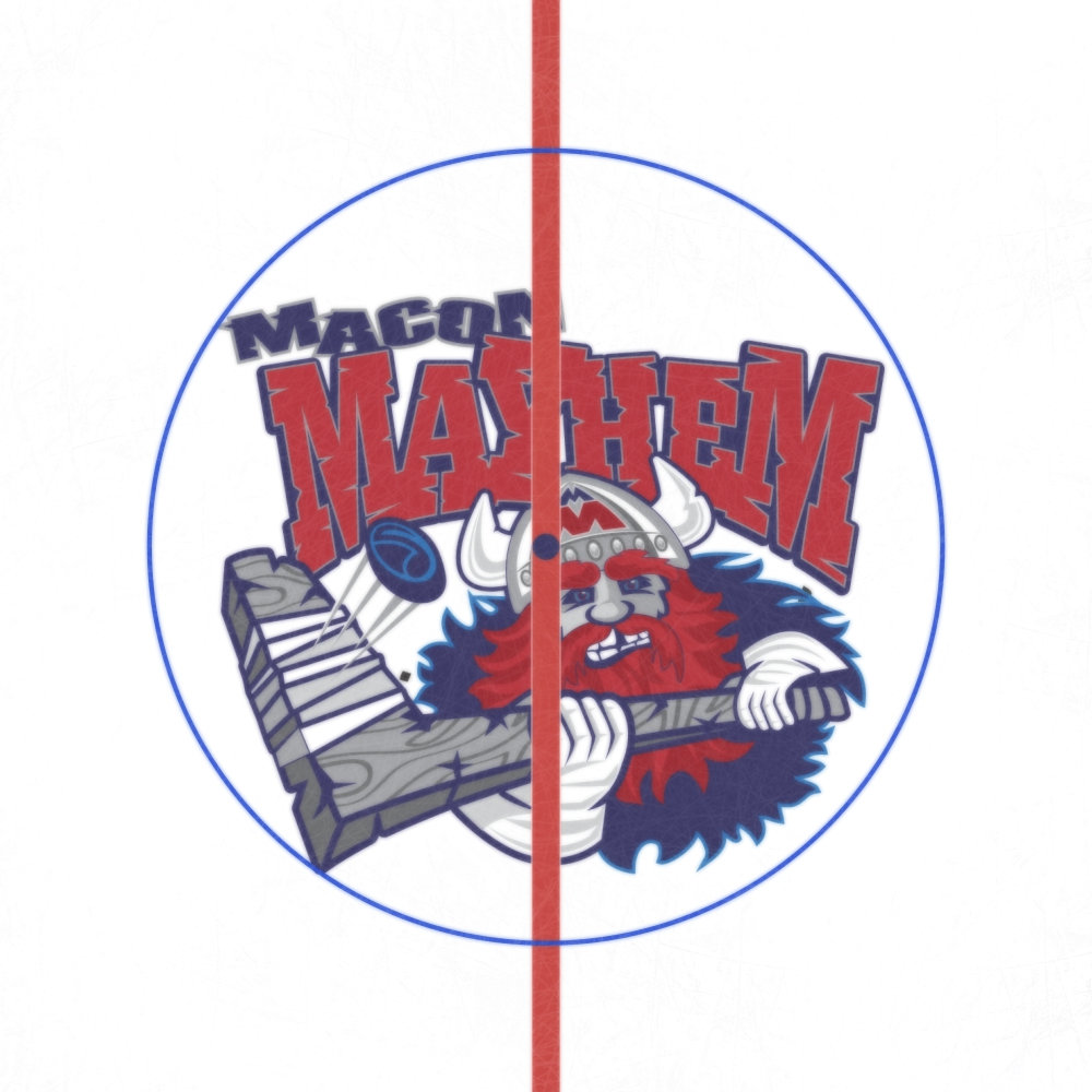 Macon Mayhem 2016 Center Ice and Rink Layout | TheFaceoff.net