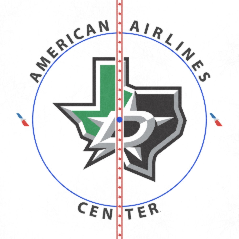 Dallas Stars 2022 Center Ice and Rink Layout | TheFaceoff.net