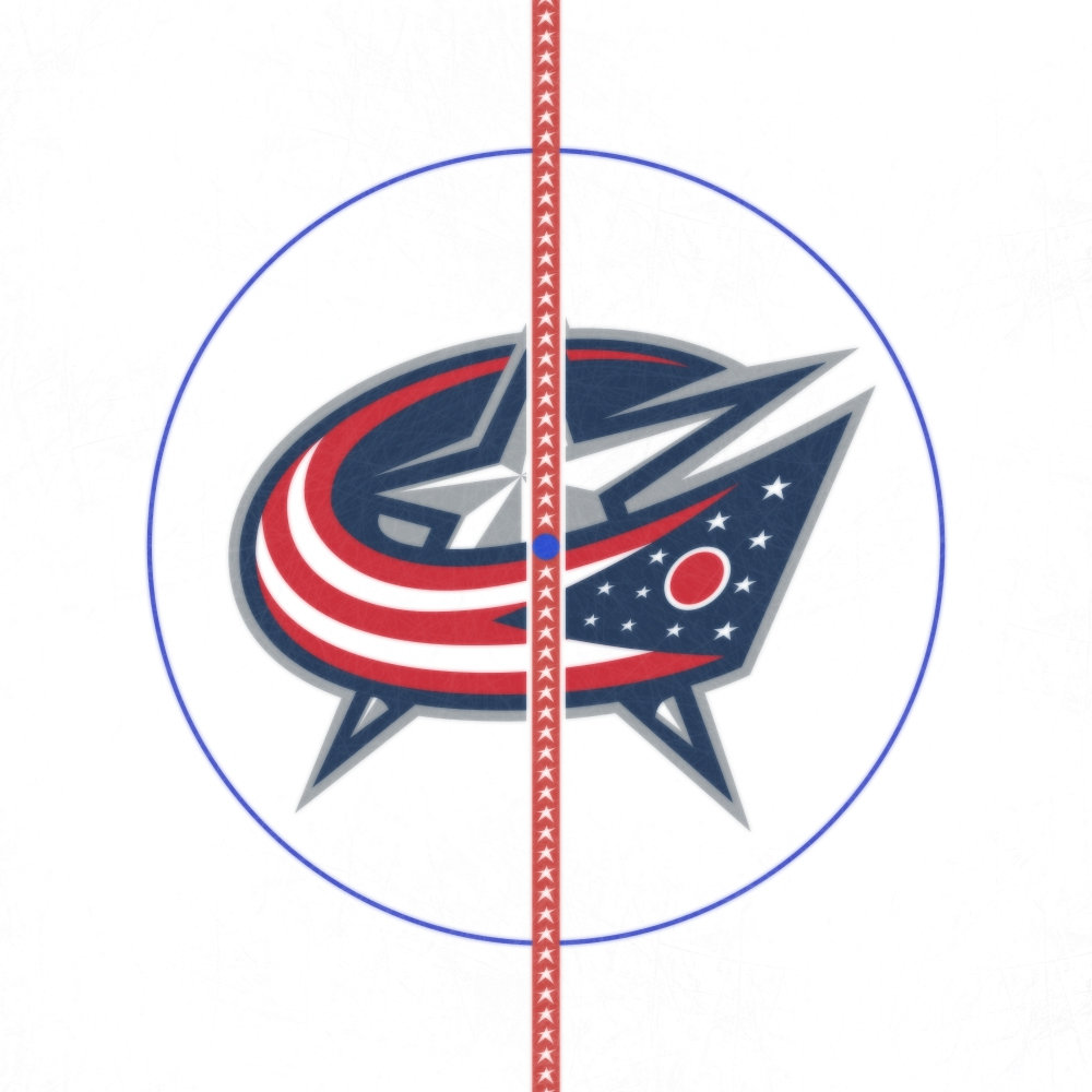 Columbus Blue Jackets 2022 Practice Rink Center Ice and Rink Layout ...