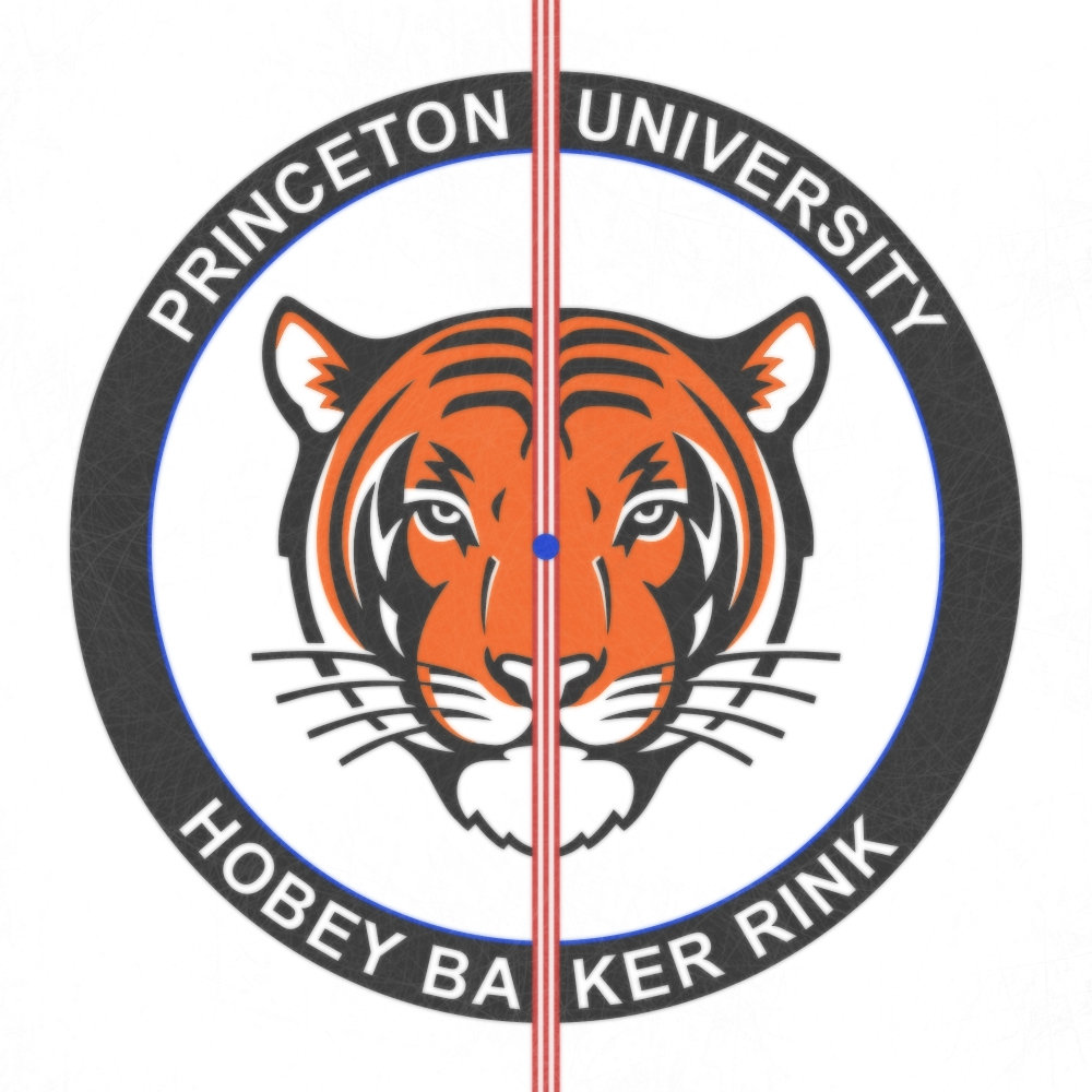 Princeton Tigers 2023 Center Ice and Rink Layout | TheFaceoff.net
