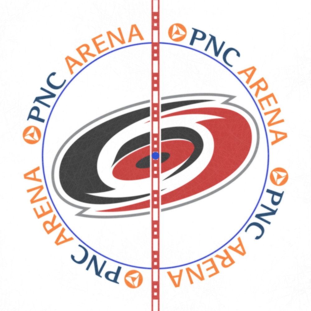 Carolina Hurricanes 2020 Center Ice and Rink Layout | TheFaceoff.net