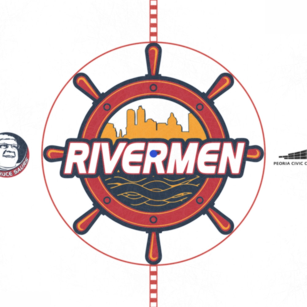 Peoria Rivermen 2019 Center Ice and Rink Layout | TheFaceoff.net