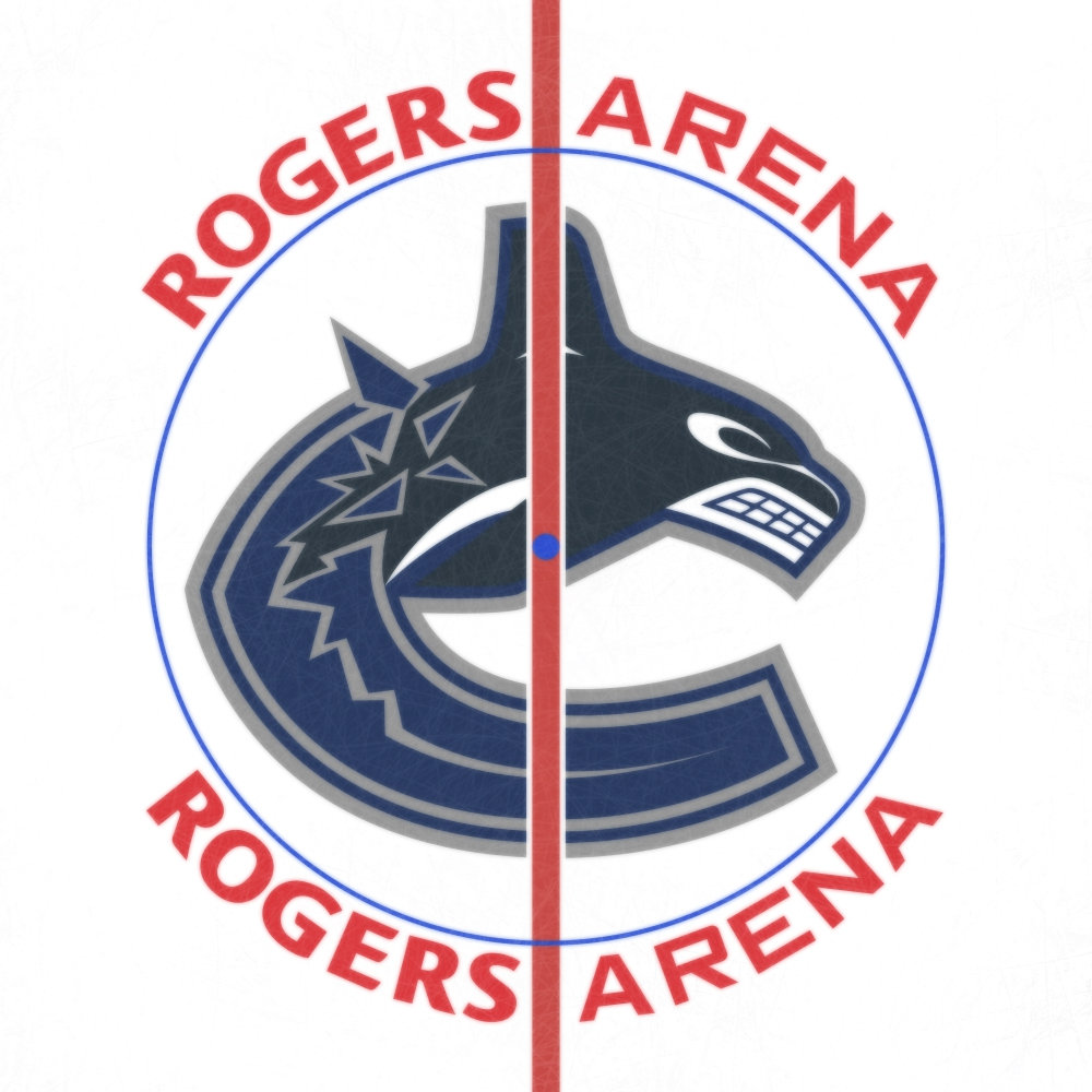 Vancouver Canucks 2015 Center Ice and Rink Layout | TheFaceoff.net